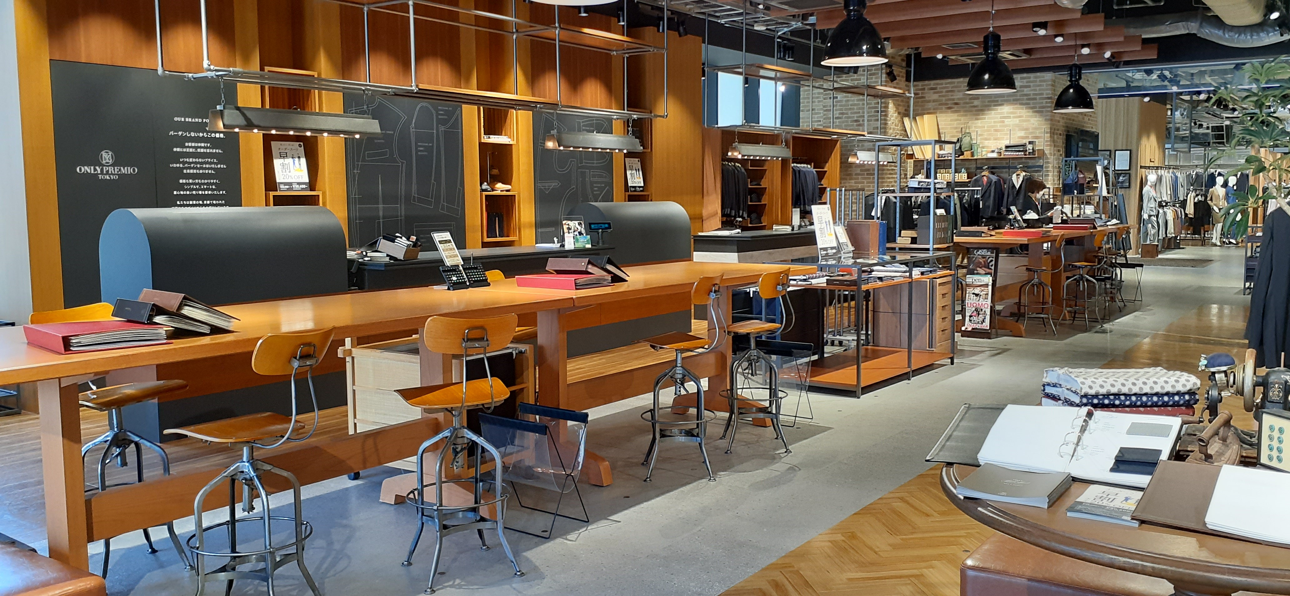 PREMIO TOKYO 有楽町店｜オーダースーツ・スーツのONLY公式通販